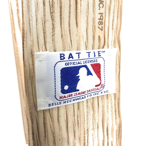 MLB | Accessories | Authentic Mlb Pirates Baseball Bat Tie | Poshmark
